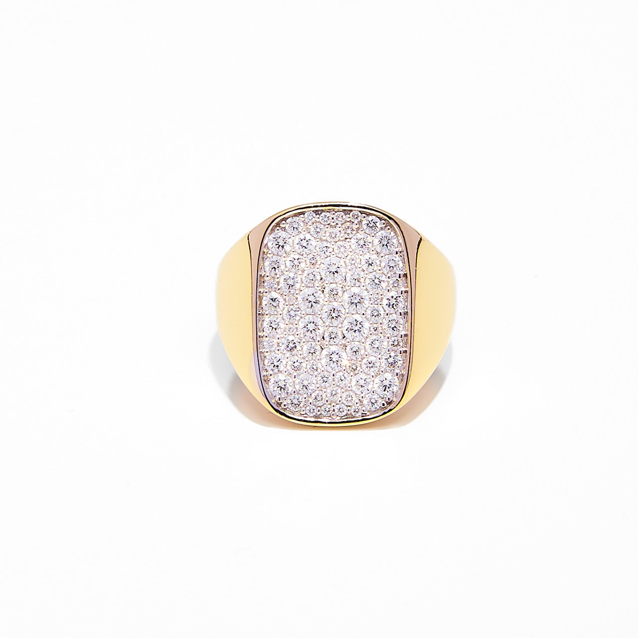Charlie - Diamond Square Ring